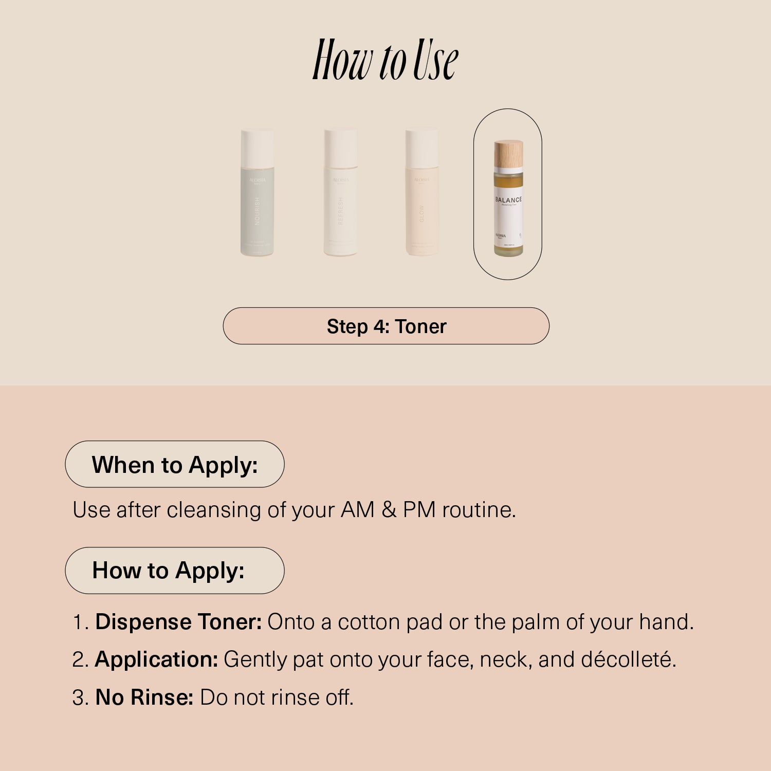 BALANCE Moisturizing Toner | Hydrating pH-Balancing Toner for Radiant ...